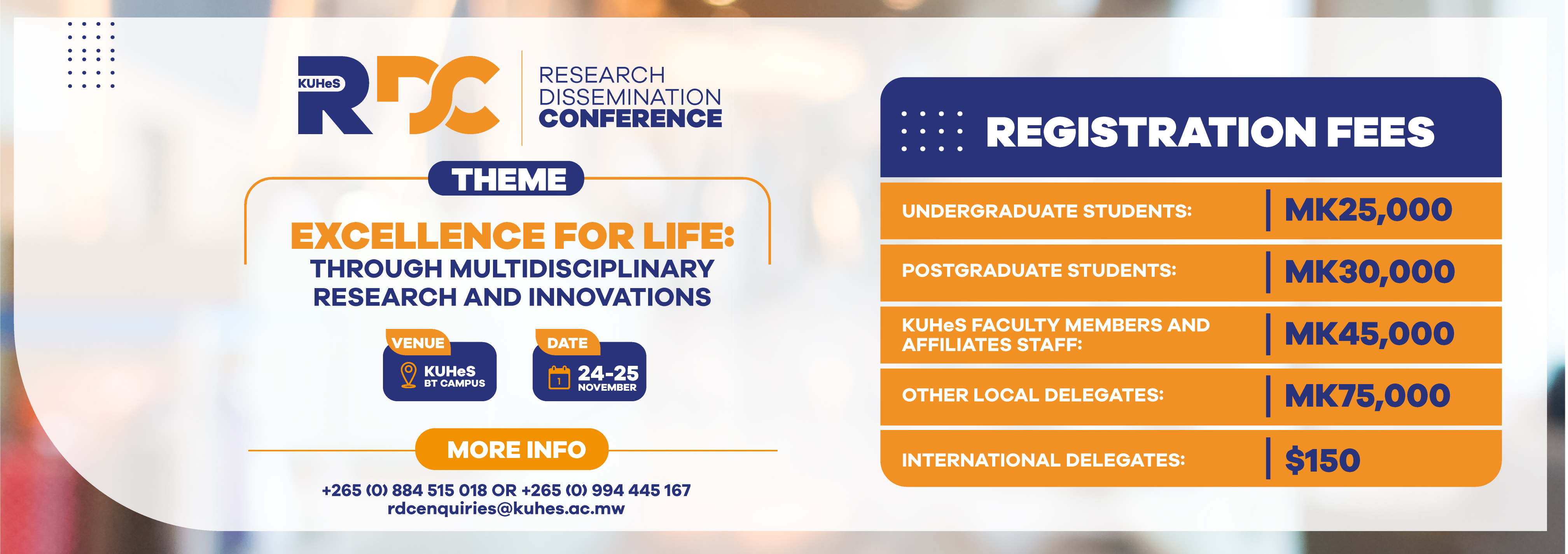Research Dissemination Conference | Home